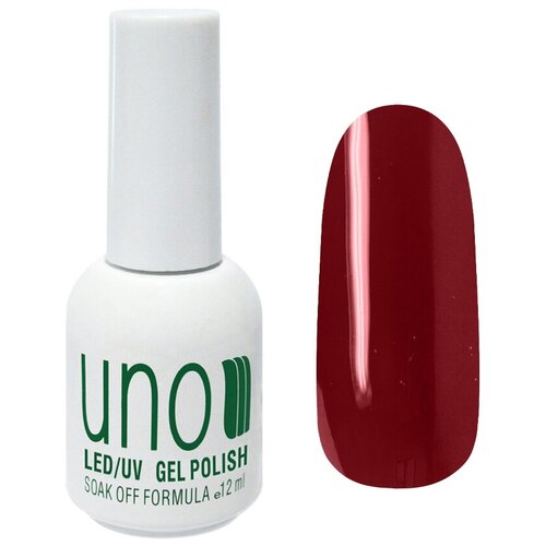 UNO гель-лак для ногтей Color Классические оттенки, 12 мл, 306 Вишня
