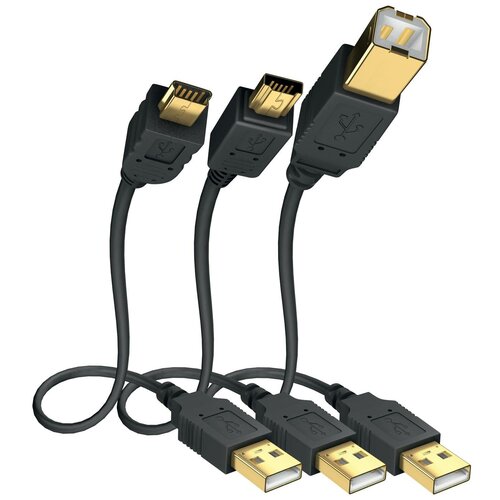 Кабель USB 2.0 Тип A - B Inakustik 01070005 Premium USB 5.0m