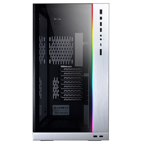 Корпус Lian-Li PC-O11 Dynamic XL ROG Certify Silver, Full-Tower: E-ATX, ATX, Micro-ATX, ITX, 4xUSB 3.0, 1xUSB 3.1 Type C, 1xAudio, Included Fans: none