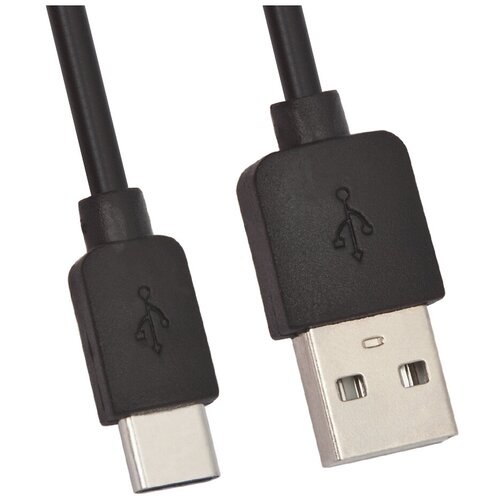 Кабель USB2.0 LP, USB-A - USB Type-C, 1м, черный (0L-00028950)