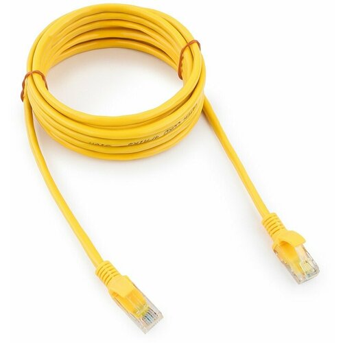 Набор из 3 штук Патч-корд UTP Cablexpert PP12-3M/Y категория 5e, 3 м, желтый