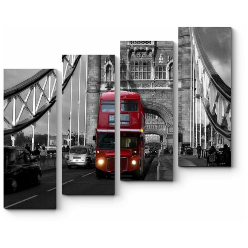 Модульная картина Типичный Лондон 80x69