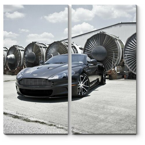 Модульная картина Aston Martin130x130