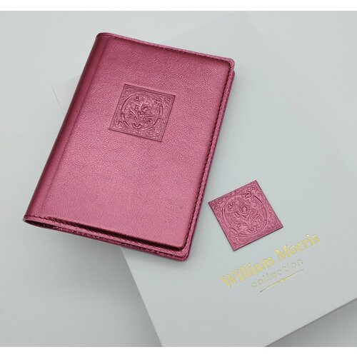 Обложка для паспорта William Morris, красный