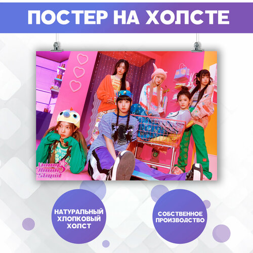 Постер к-поп группа NMIXX (1)40х60 см