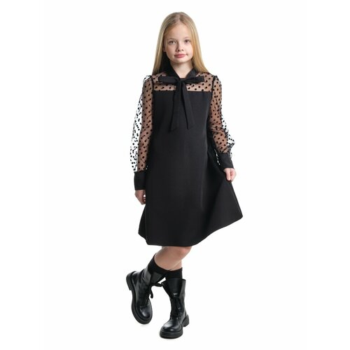 Платье Mini Maxi, размер 134, черный