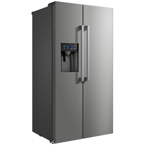 Холодильник Бирюса SBS 573 I, нержавеющая сталь