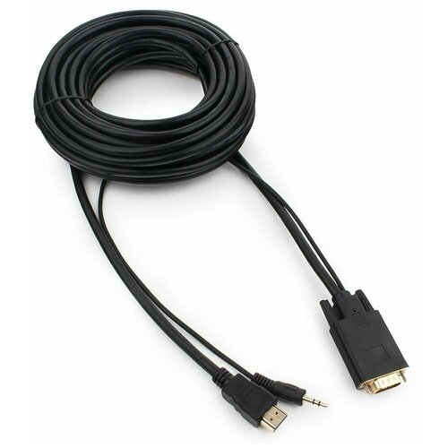 HDMI-->VGA кабель Cablexpert A-HDMI-VGA-03-10M