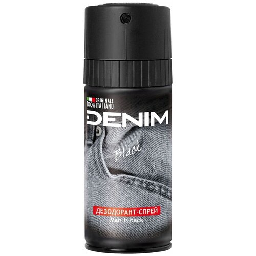 DENIM Дезодорант-спрей Black, 150 мл