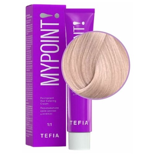 Tefia Mypoint гель-краска для волос Tone On Tone, 9.6 очень светлый блондин махагоновый, 60 мл