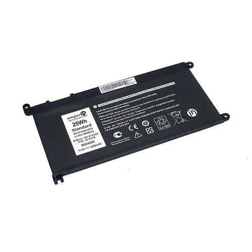 Аккумуляторная батарея Amperin для ноутбука Dell 0WDX0R 11.4V (2200mAh)