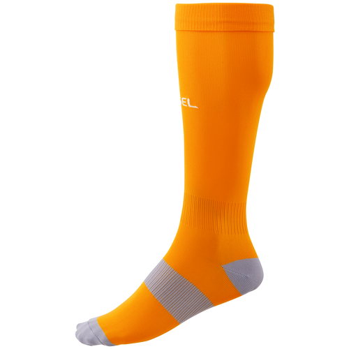 Гетры футбольные Jogel, размер 28-31, оранжевый, серый