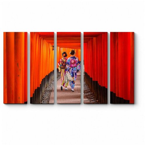 Модульная картина Дух Японии, Киото 90x54