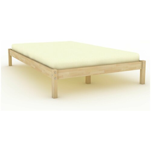 Односпальная кровать "Берёзка 4" без покрытия, 70x190 см, ORTMEX