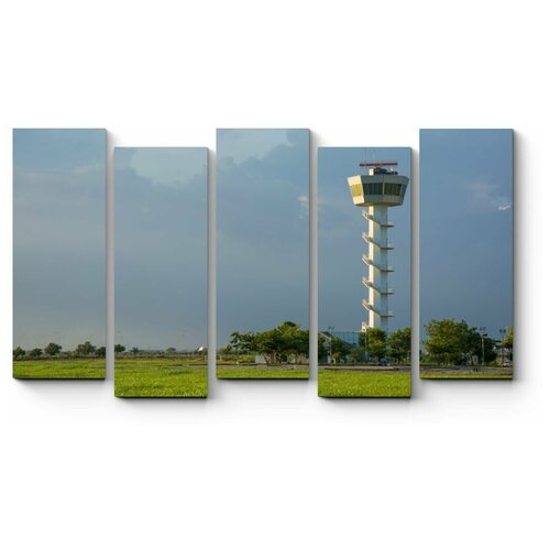 Модульная картина Башня на фоне летнего неба190x110