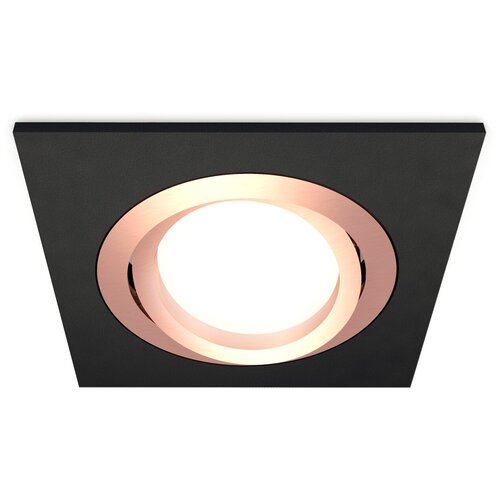 Встраиваемый светильник Ambrella Techno XC7632084, GU5.3, кол-во ламп:1шт, Черный