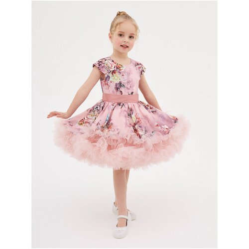 Платье Laura, размер 134, розовый