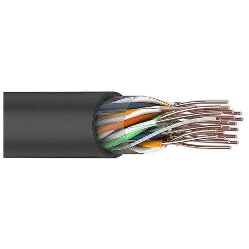 Кабель UTP REXANT 16PR 24AWG, CAT5, наружный (OUTDOOR), бухта 305 м