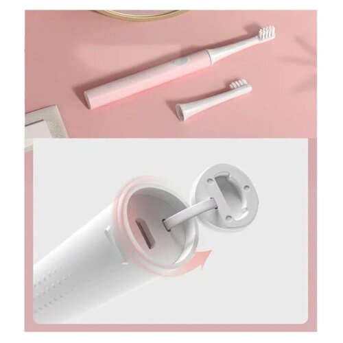  звуковая зубная щетка Xiaomi MiJia T100, розовый