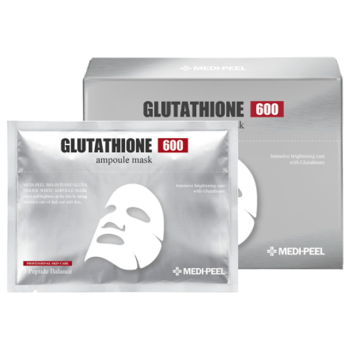 Осветляющая ампульная маска с глутатионом Medi-Peel Bio-Intense Glutathione White Ampoule Mask 1шт.