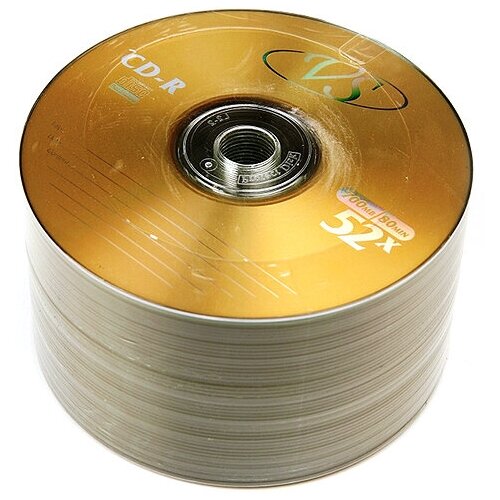 VS Диск CD-R VS 700Mb 52x Bulk, 50шт