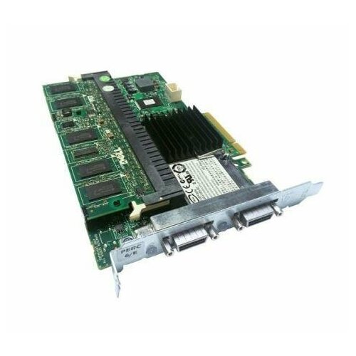 Контроллер Dell PERC6/E SAS Raid Controller, External, PCIe 512MB Cache 0J155F