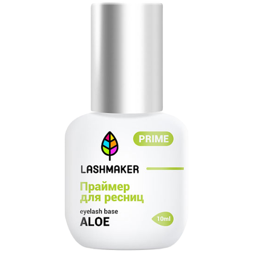 Lashmaker Профессиональный праймер для наращивания ресниц с ароматом Aloe 10 мл / Лэшмейкер Алоэ праймер
