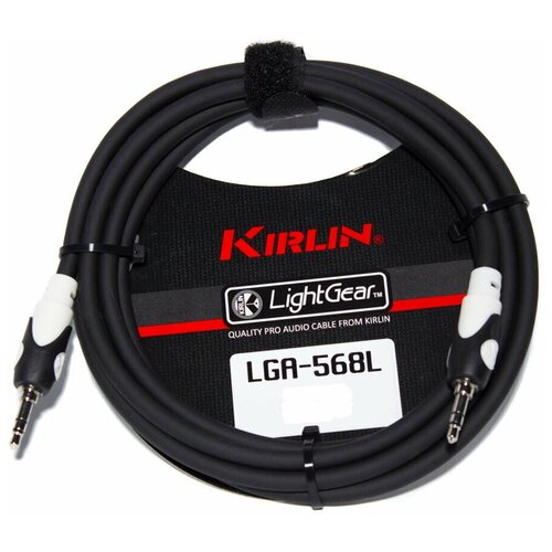 Kirlin LGA-568L/6M 3,5MM TRS PLUG TO SAME patch кабель соединительный 6 метров