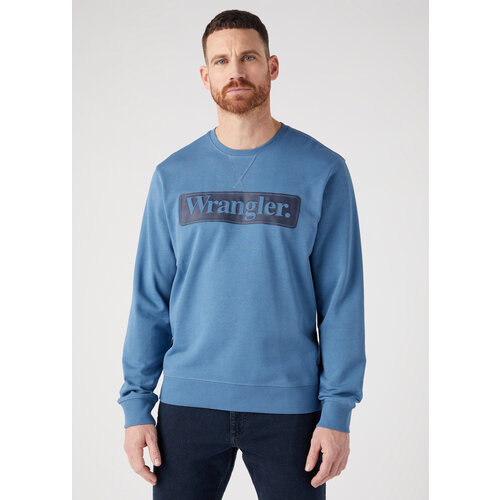 Лонгслив Wrangler, размер XXL, синий