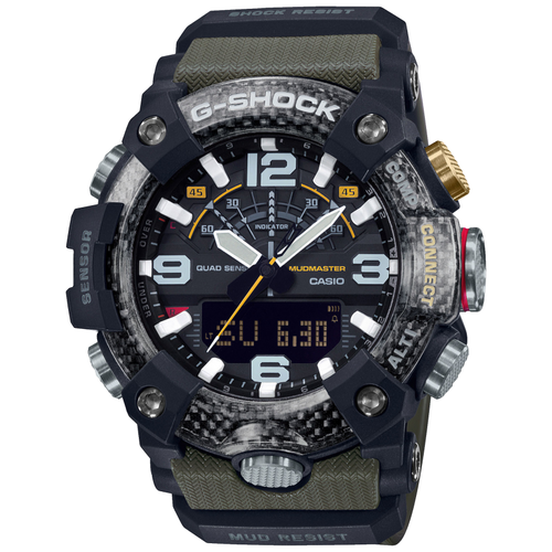 Наручные часы CASIO G-Shock GG-B100-1A3, черный, хаки