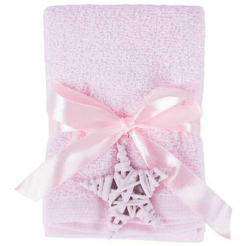 Набор полотенец  Arya набор полотенец Poly 4 шт. для рук и лица, 30x30см, розовый