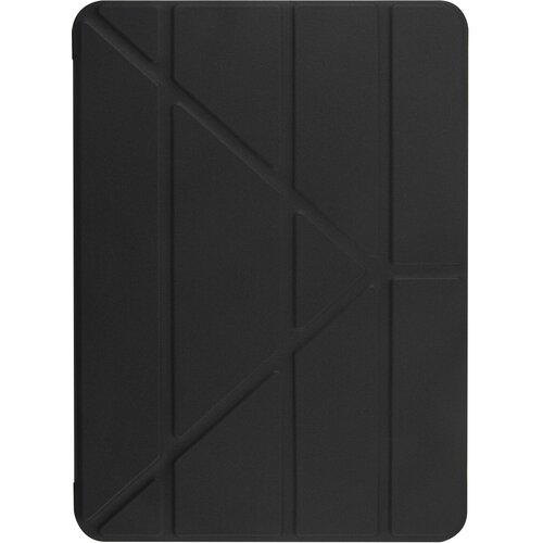 Защитный чехол-книжка для планшета iPad Air /Эппл Айпад Эйр; 10,9" (2020) подставка "Y", с подкладкой из микрофибры, черный (no sleep mode)