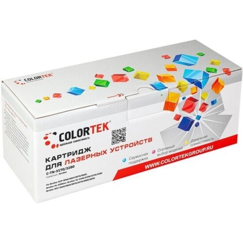Картридж лазерный Colortek TN-3170/3280 для принтеров HP и Canon