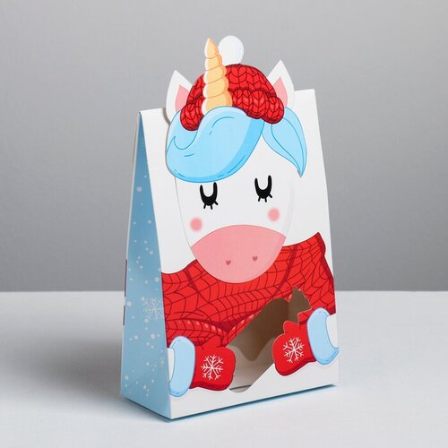 Коробка складная «Вкусный подарок», 15 × 7 × 22 см