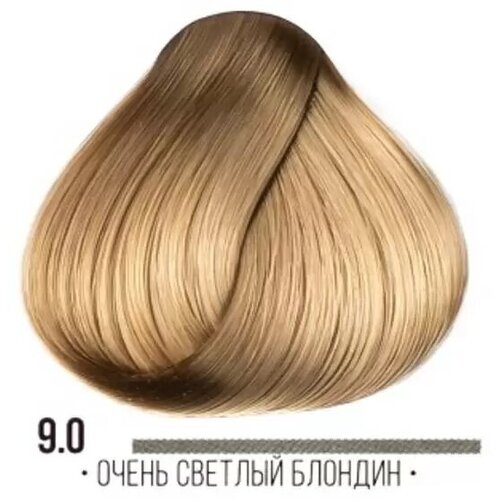 Kaaral AAA стойкая крем-краска для волос, 9.0 Очень светлый блондин, 100 мл