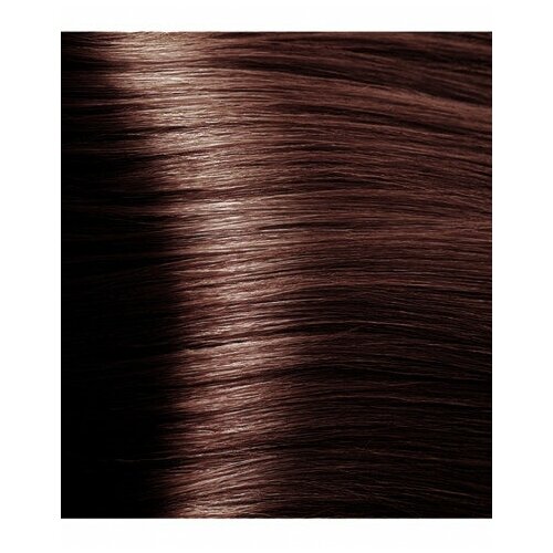 Kapous Hyaluronic Acid Крем-краска для волос с гиалуроновой кислотой, 6.45 темный блондин медный махагоновый, 100 мл