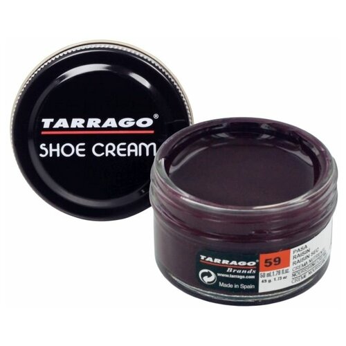 Tarrago Крем-банка Shoe Cream 059 raisin, 50 мл