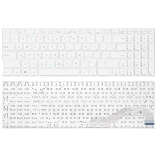 Клавиатура для ноутбука Asus F540SC белая