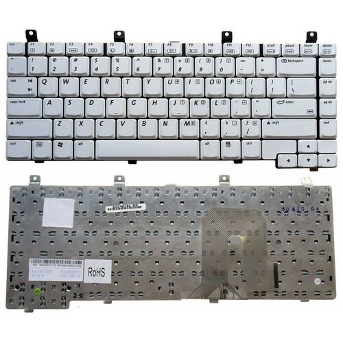Клавиатура для ноутбука HP NSK-H3K1D белая