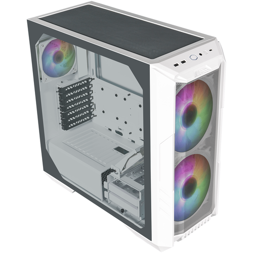 Компьютерный корпус Cooler Master HAF 500 White белый