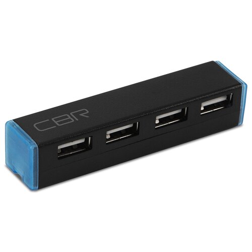 USB-концентратор  CBR CH 135, разъемов: 4, черный