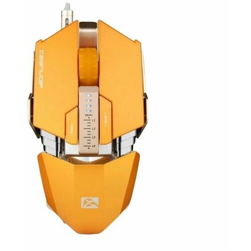 Компьютерная мышь USB Team Wolf Orange 7 кнопок 8200 dpi с игровым чипом A9800