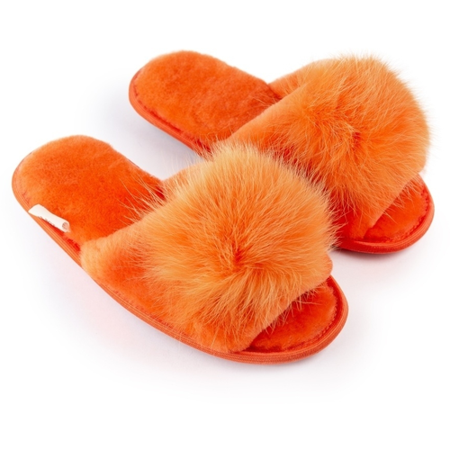Тапочки LAMB BOTTI, размер 39, оранжевый