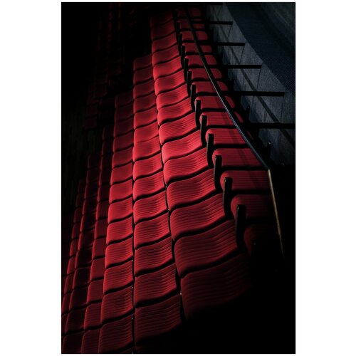 Постер / Плакат / Картина Красные кресла 50х70 см в подарочном тубусе