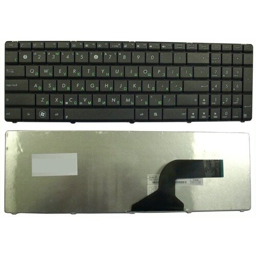 Клавиатура для ноутбука Asus N53, K53 черная
