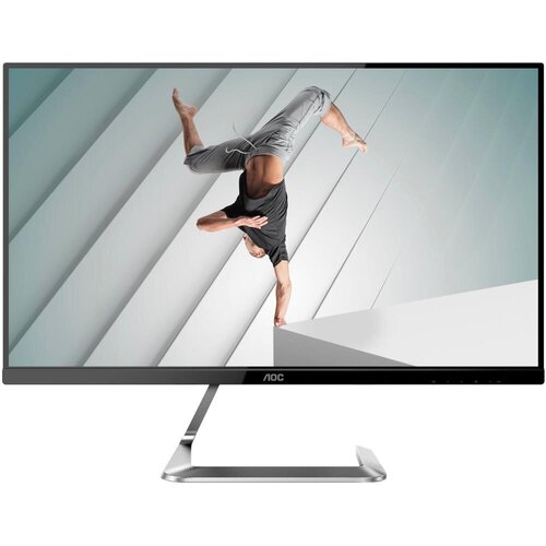 AOC Монитор AOC 27" Style Q27T1 черный IPS LED 5ms 16:9 HDMI матовая 1300:1 350cd 178гр/178гр 2560x1440 75Hz DP 2K 3.78кг Q27T1