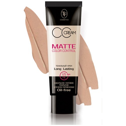 TF Cosmetics CC крем Matte Color Control, 40 мл/40 г, оттенок: 906 натуральный пудровый