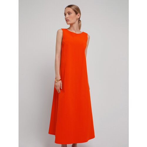 Платье Pompa, размер 44, оранжевый