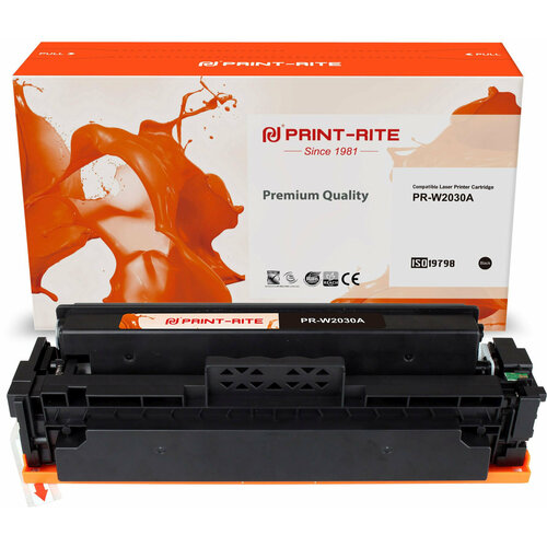 PRINT-RITE Картридж лазерный Print-Rite TFHBKOBPU1J PR-W2030A W2030A черный (2400стр.) для HP Color LaserJet M454dn Pro/479