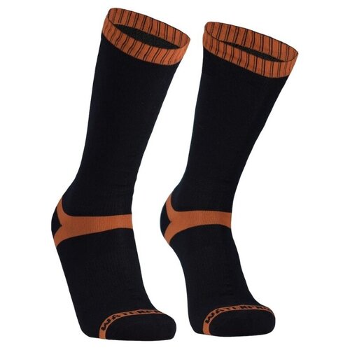 Носки DexShell, размер M, черный, оранжевый